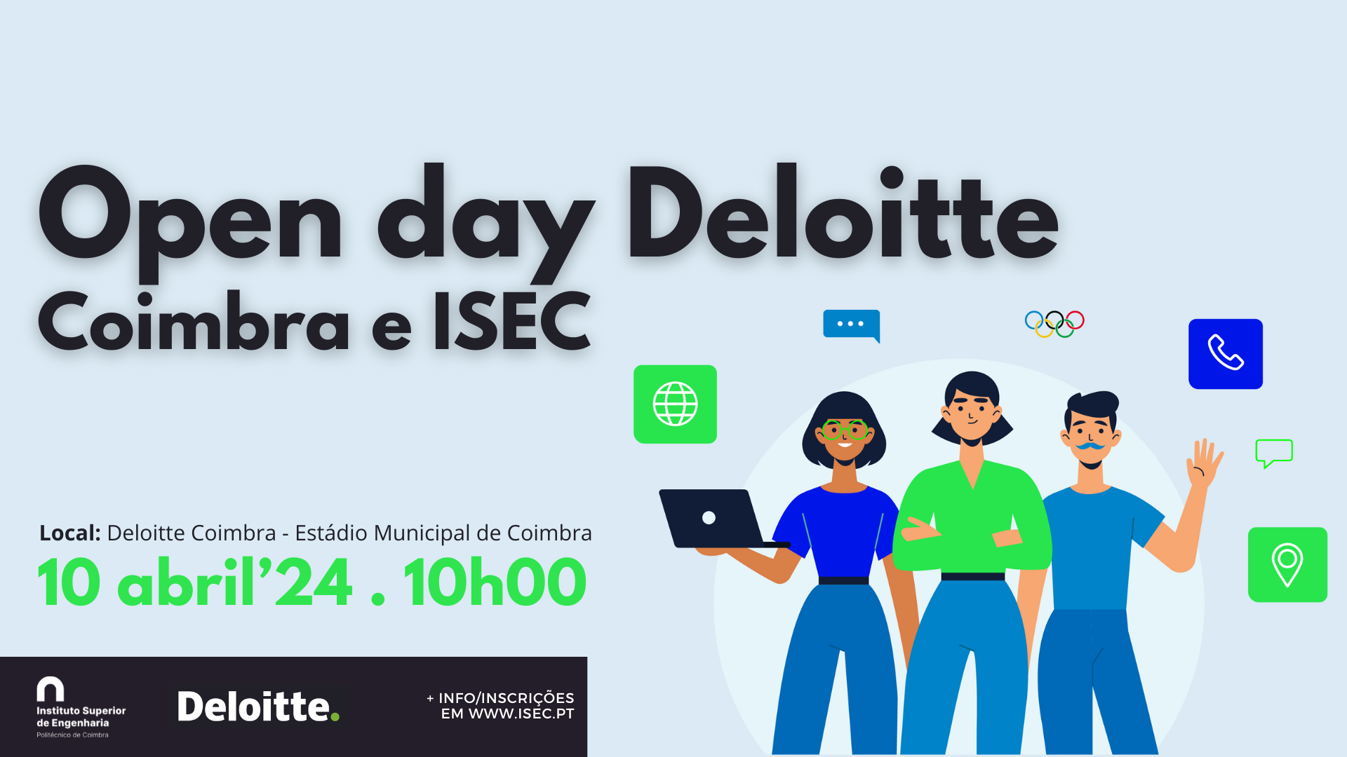 ISEC - Open day Deloitte Coimbra e ISEC